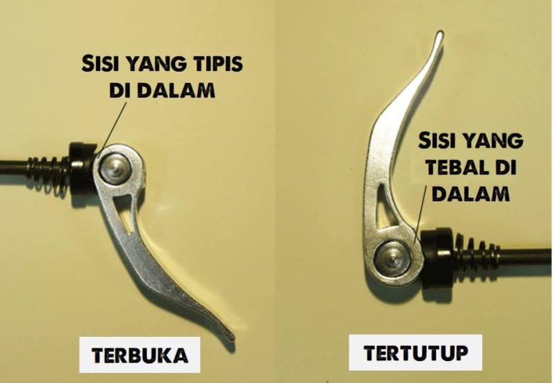 Thru Axle (TA) vs Skewer QR | Sepeda.Me