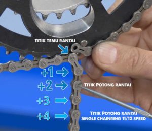 Mengukur panjang rantai sepeda ideal | Sepeda.Me