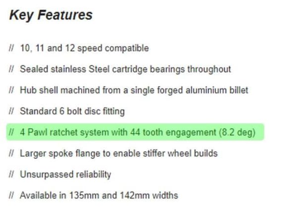 Pengaruh jumlah Pawl (pelatuk) dan sistem ratchet hub roda | Sepeda.Me